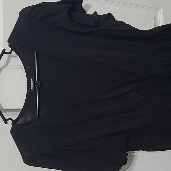 torrid | Tops | Torrid 2 Black Top | Poshmark